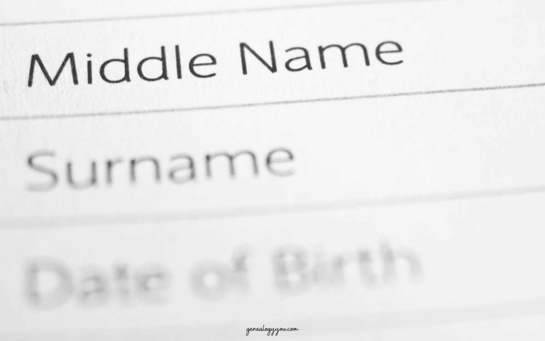 Why Do People Have Middle Names? An Explainer - GenealogyYou